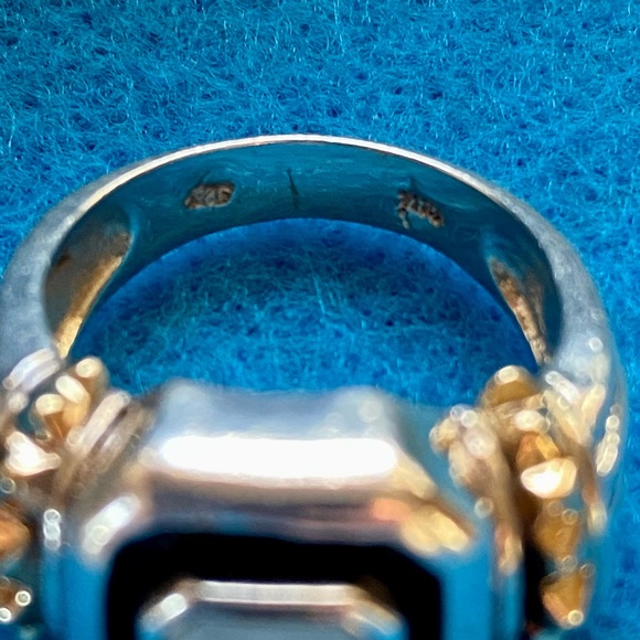 Jewelry | Bjc Samuel Benham Silver And Gold Chalcedony Set Very Rare ...